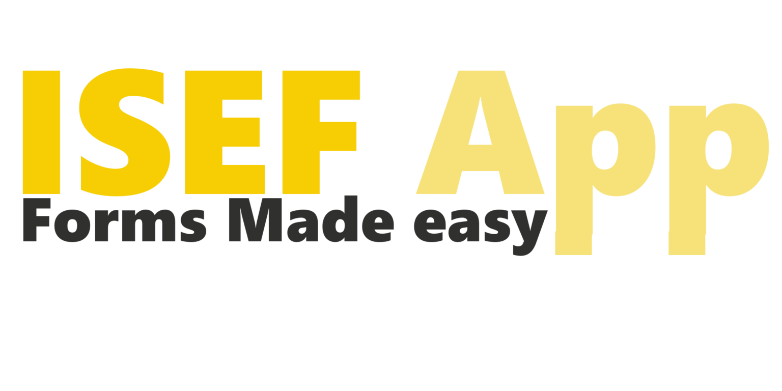 Workbooks (Your ISEF Forms) – ISEF App