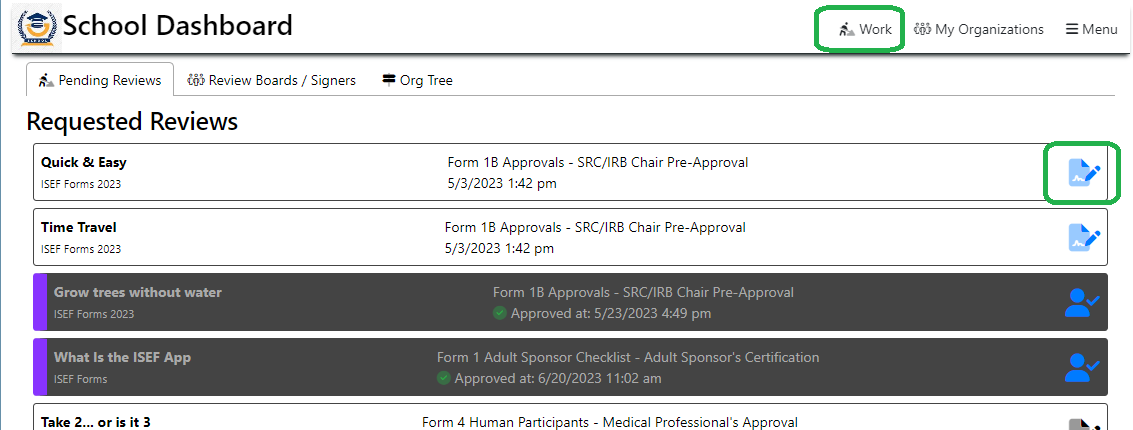 Easy Review for SRC & IRB
